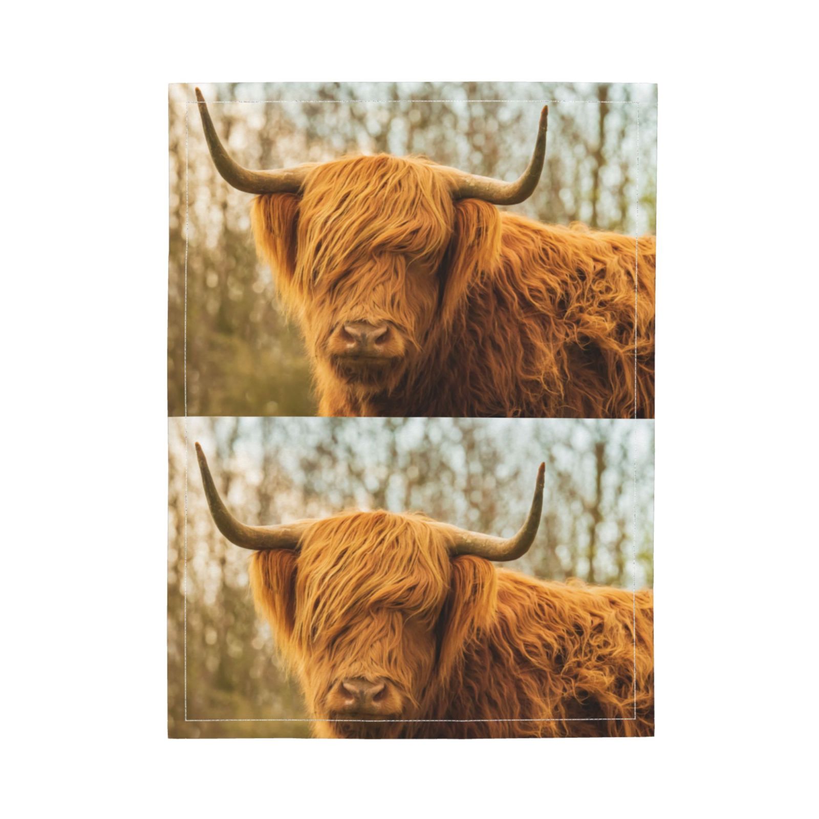 Picia Yak Pattern Baby Soft Dot Blanket with Silky Satin Backing Baby ...