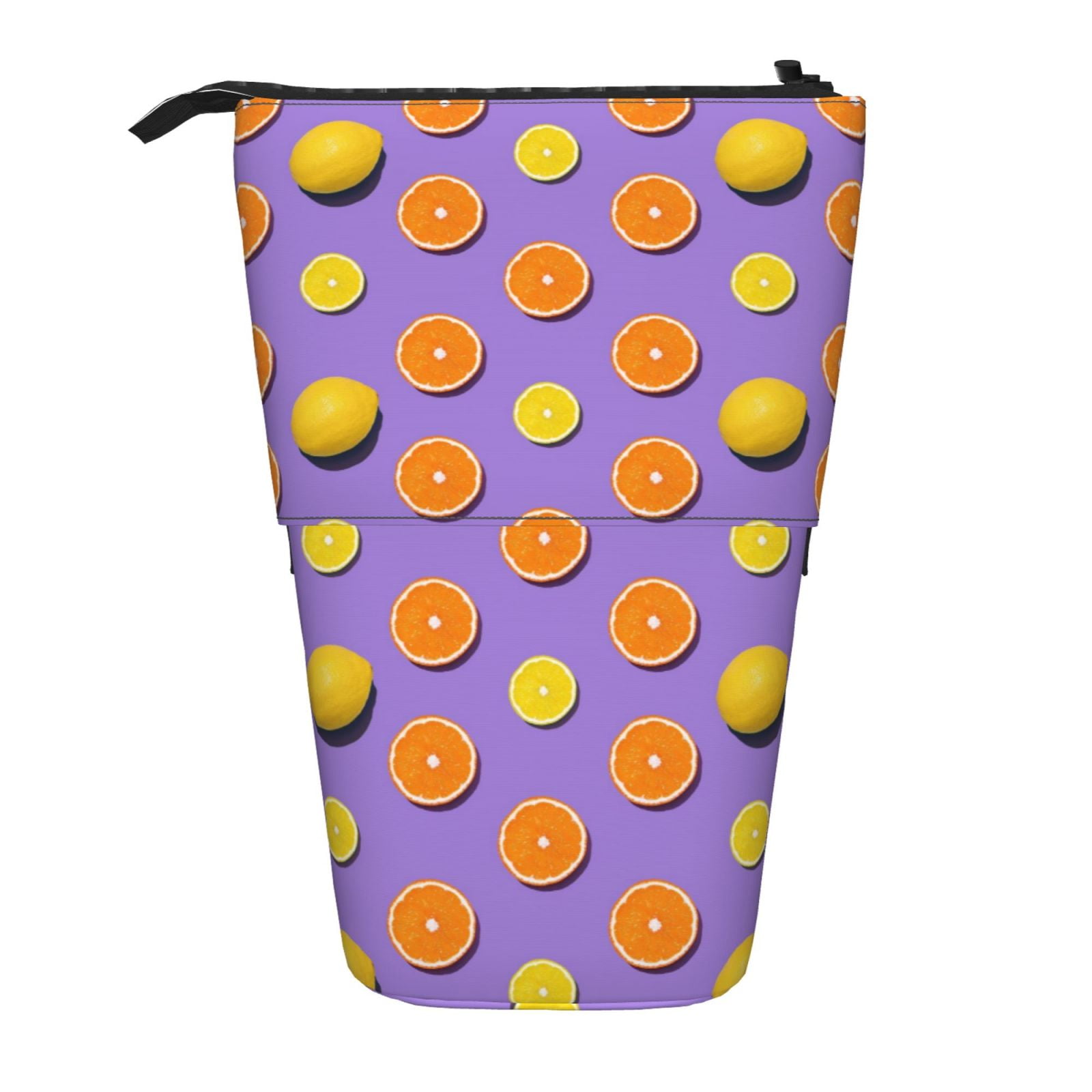 Picia Yellow Lemon And Orange Print Telescopic Pencil Case, Telescopic ...