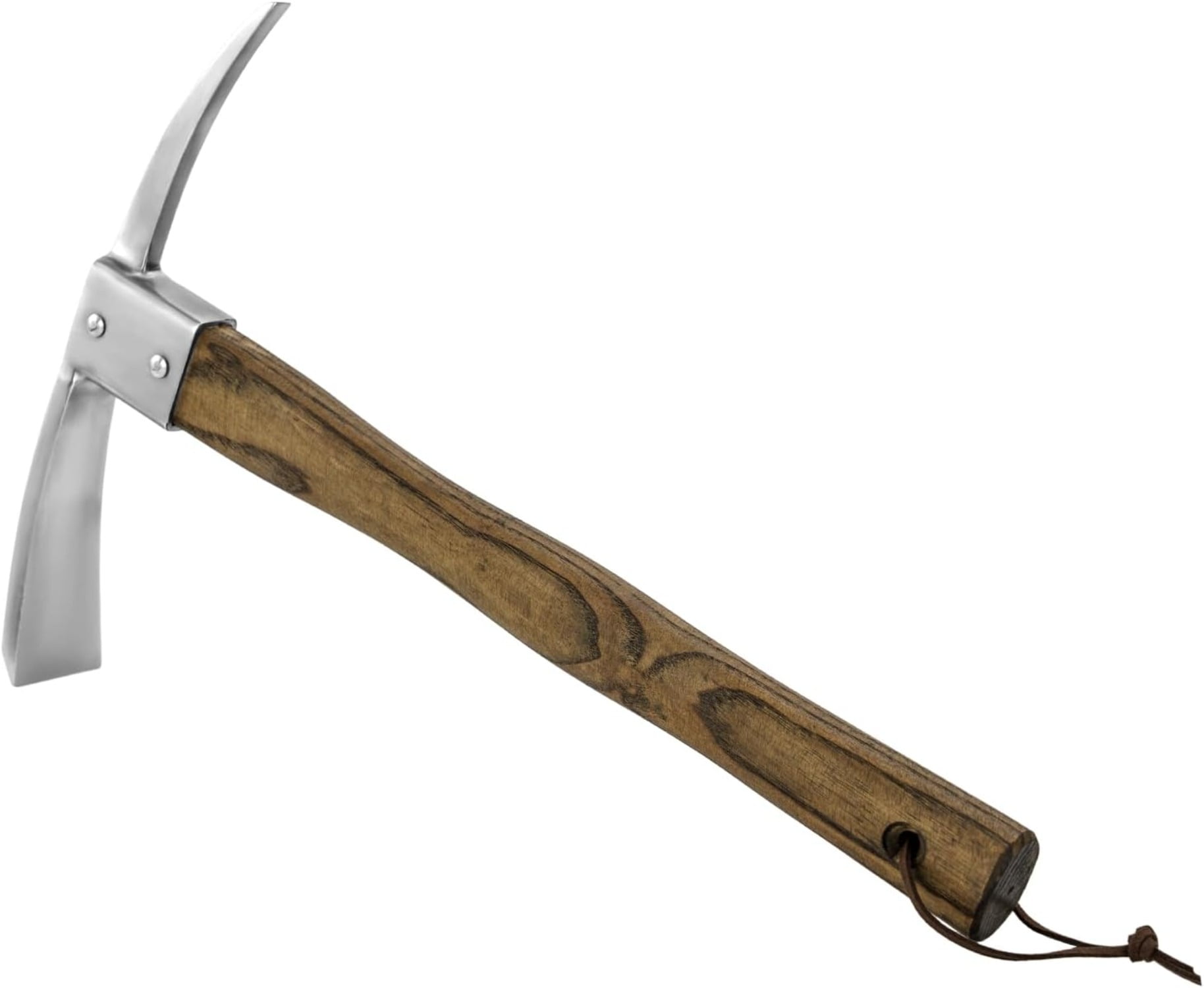 Pick Axe, Stainless Steel Mattock with Sharp Pick and Cutting Edge for ...