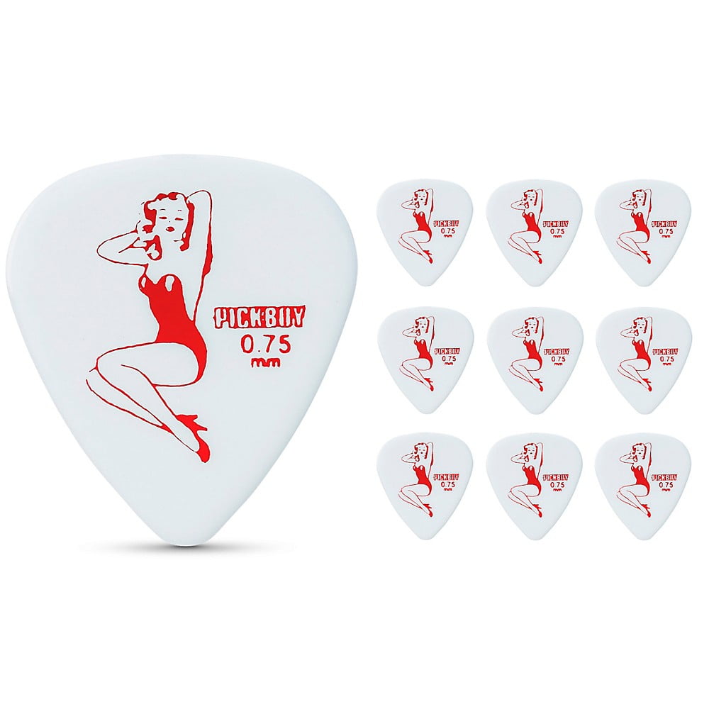 Pick Boy Heavy Metal Marilyn Celltex Guitar Picks .75 mm 10 Pack ...