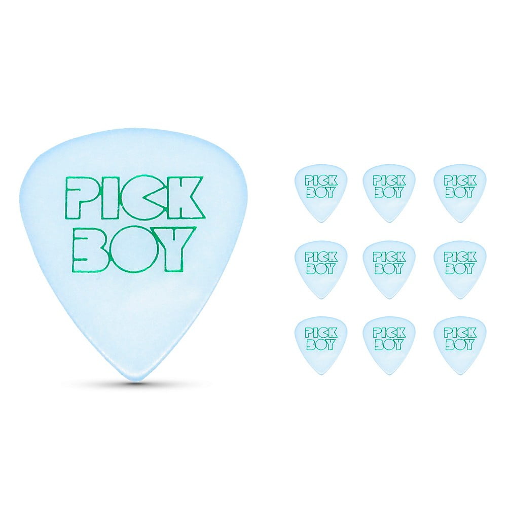 Pick Boy Pacman Logo Polyacetal Raindrop Guitar Picks .80 mm 10 Pack ...