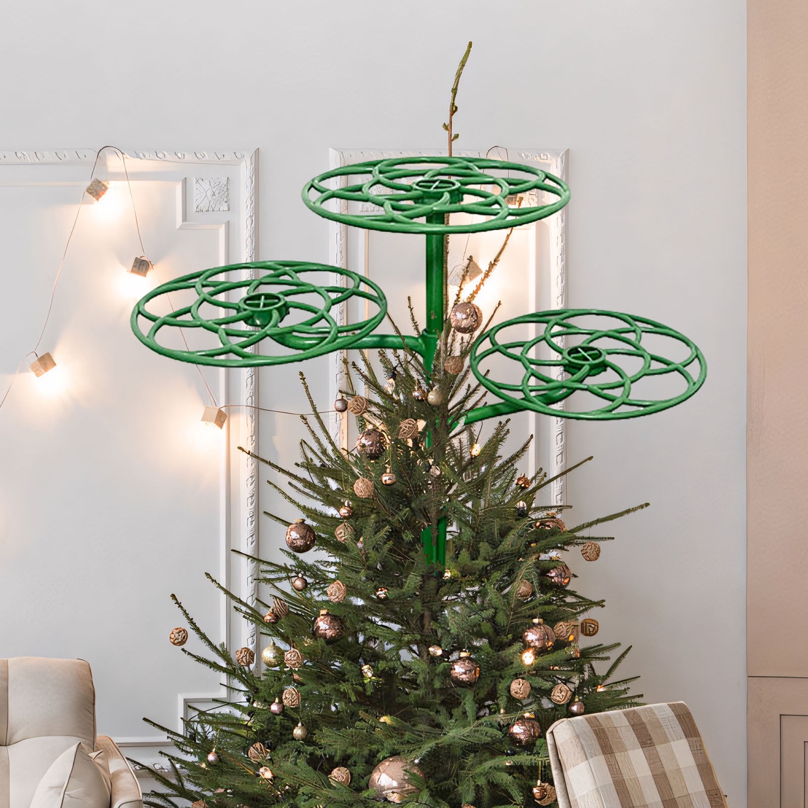 Pick Fix Christmas Tree Topper Holder, Planar Holiday Universal Tree ...