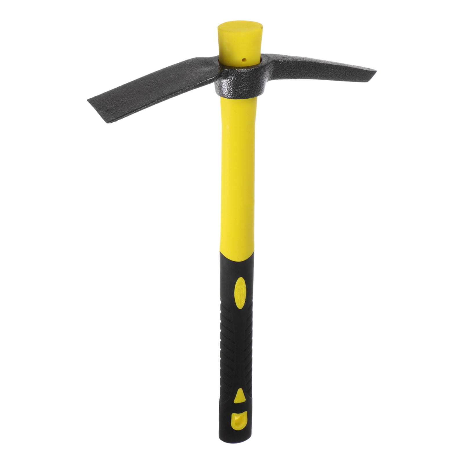 Pick Mattock Hoe 15 inch Steel Forged Weeding Garden Pick Axe with Red ...