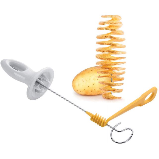 Pick N Save Tornado Potato Spiral Manual Cutter Slicer 4 Spits