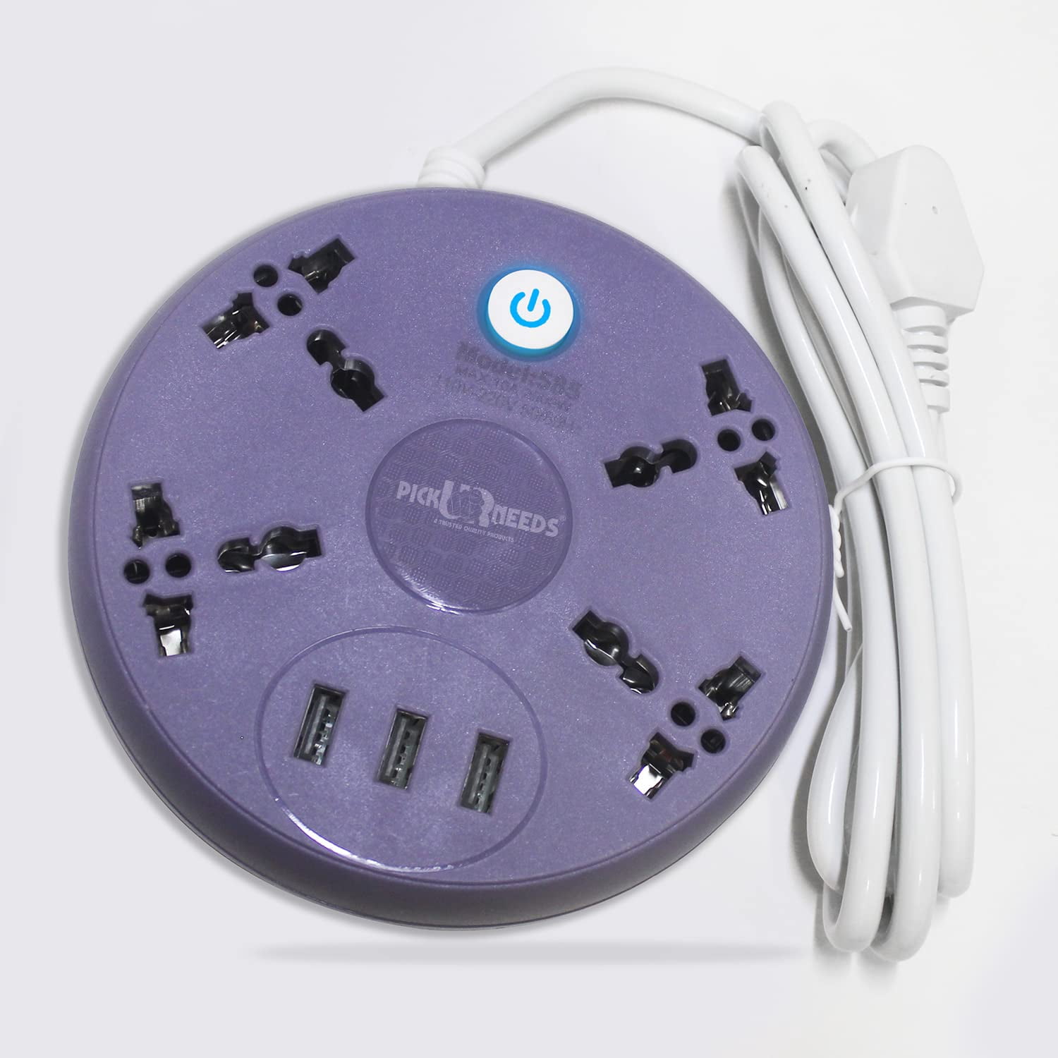 Pick Ur Needs Extension CordBoardSwitchPower Strip with Charging Ports ...