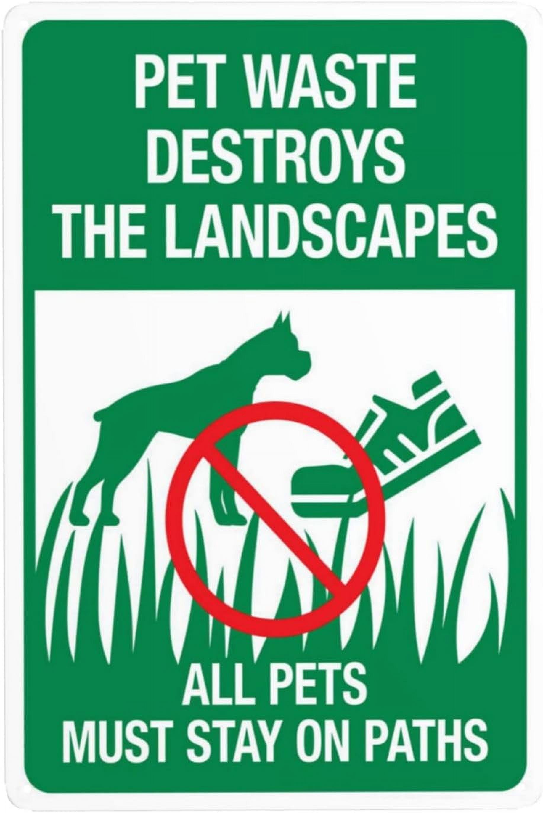 Pick It Up Or It Will Be Returned To Its Rightful Owner Warning Signs ...