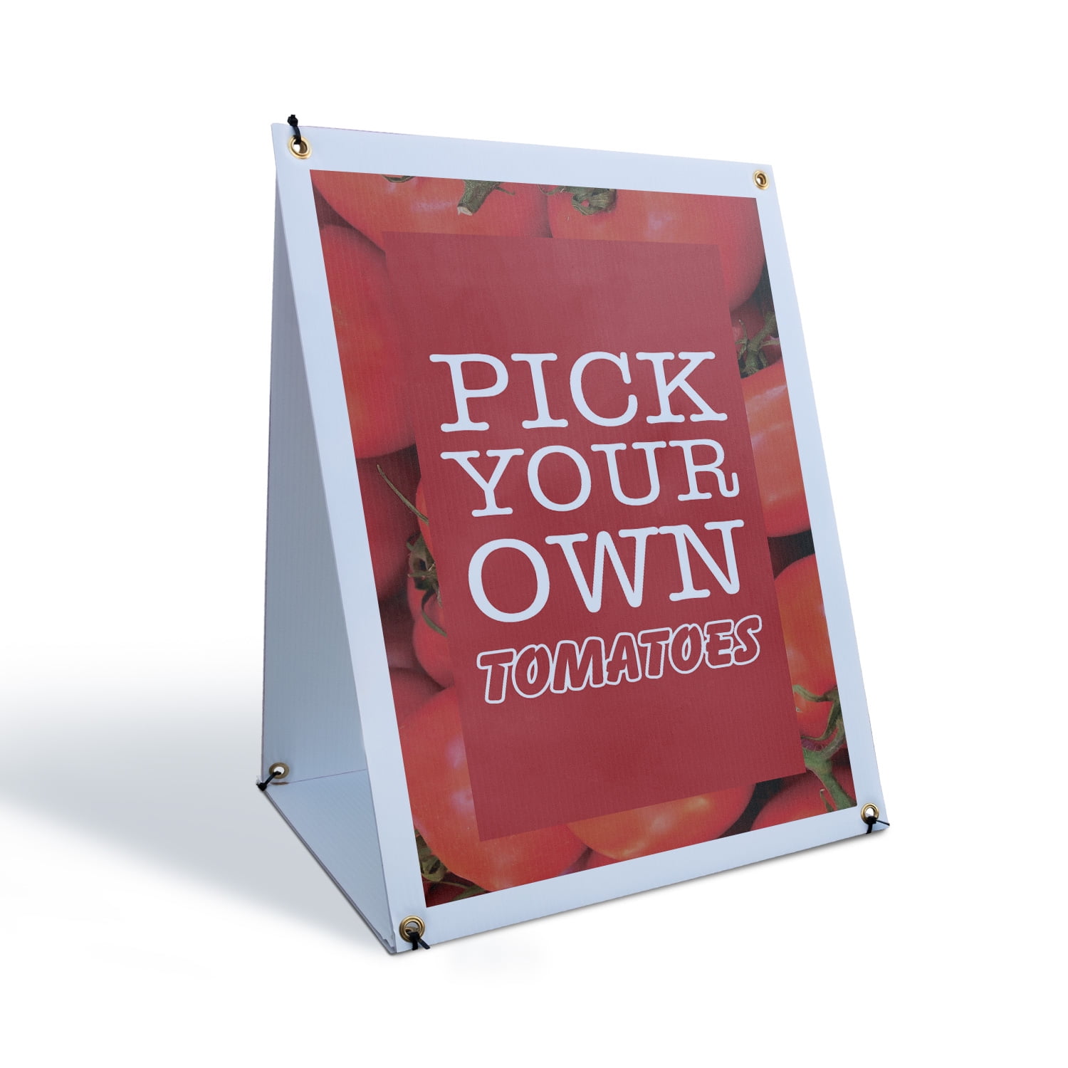 Pick Your Own Tomatoes Sidewalk Sign 18 Inch x 24 Inch A-Frame Images ...