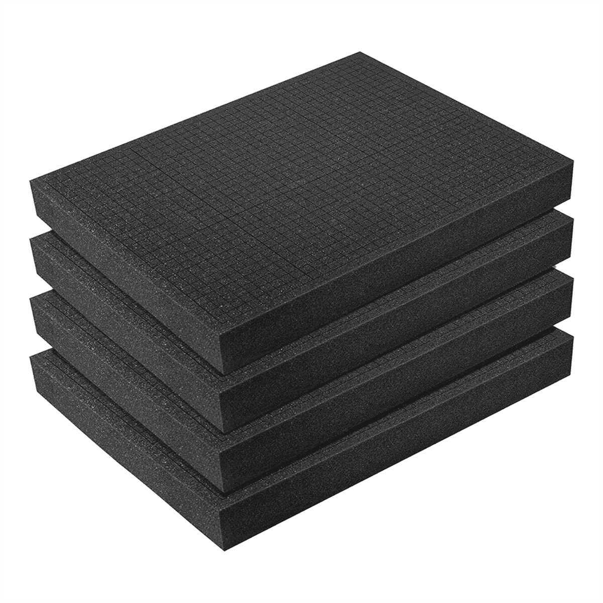 Pick and Pluck Foam, 40.64 X 30.48 5.08 cm Insert Foam Protective Cover ...