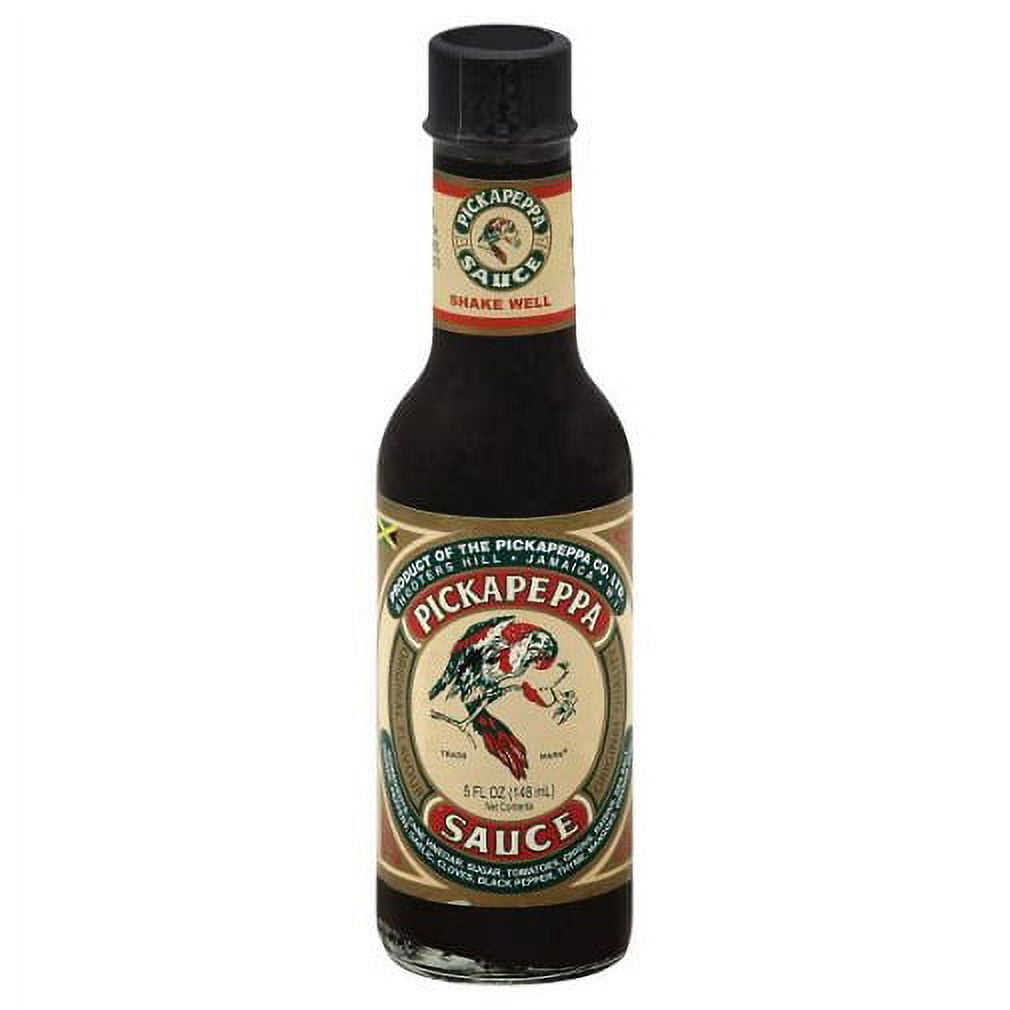 Pickapeppa Traditional Original Flavor Sauce, Gluten-Free, 5 oz Bottle ...