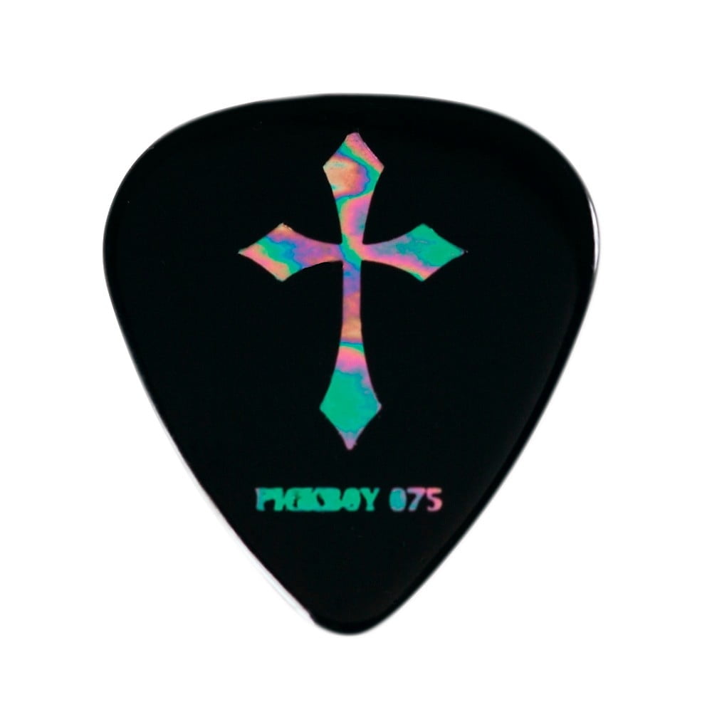 Pickboy Heavy Metal, The Cross, Celltex, 0.75mm, 10 picks - Walmart.com