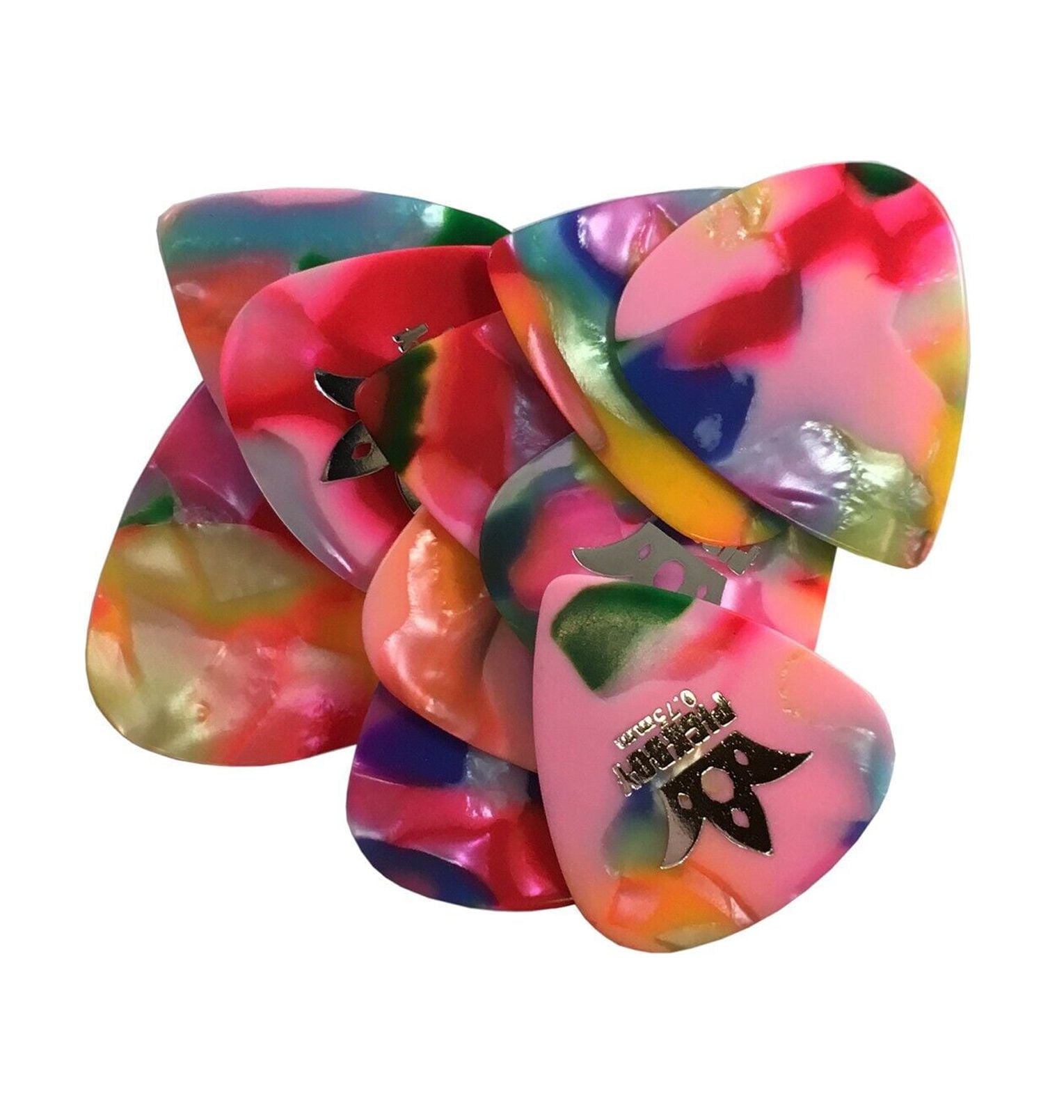 Pickboy Med Raindrop, Multi-color, Pik Pak, 0.75mm, 10 picks - Walmart.com