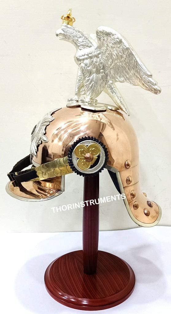 Pickel haube Copper Prussian WW1 Wappen Style German Helmet Prussia ...