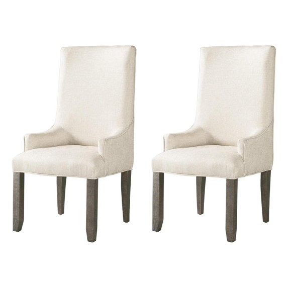 Picket House Flynn Dining Wood Upholstered Parson Chair Set - Walmart.com
