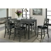 Picket House Furnishings Powell 7PC Dining Set in Taupe/Walnut ...