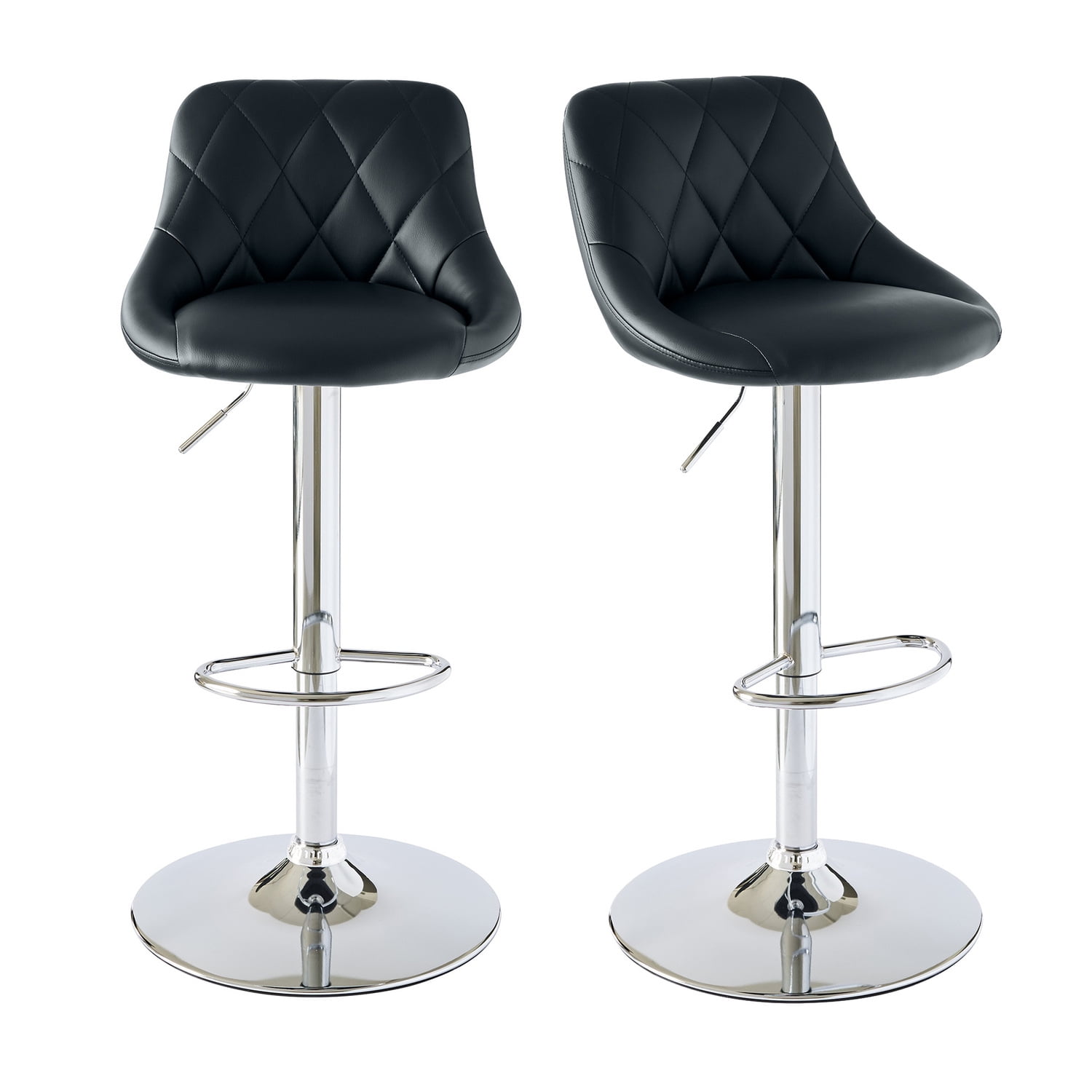 Baltimore Adjustable Swivel Bar Stool Set - Walmart.com