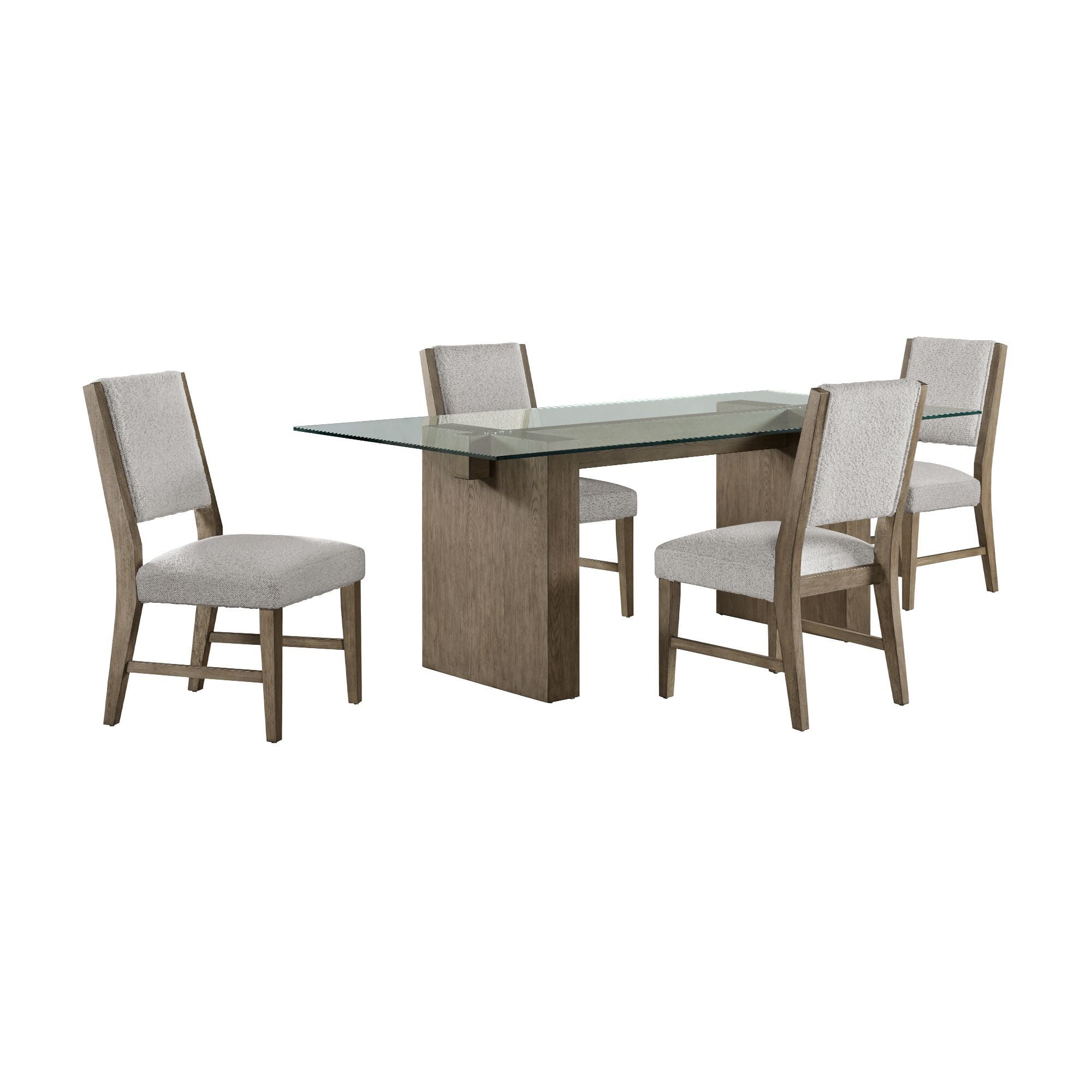Picket House Furnishings Bassett 5PC Standard Height Dining Set in Oak ...