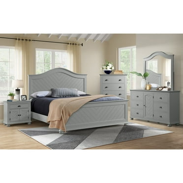 Picket House Furnishings Memphis 6-Drawer Dresser with Mirror Set in ...