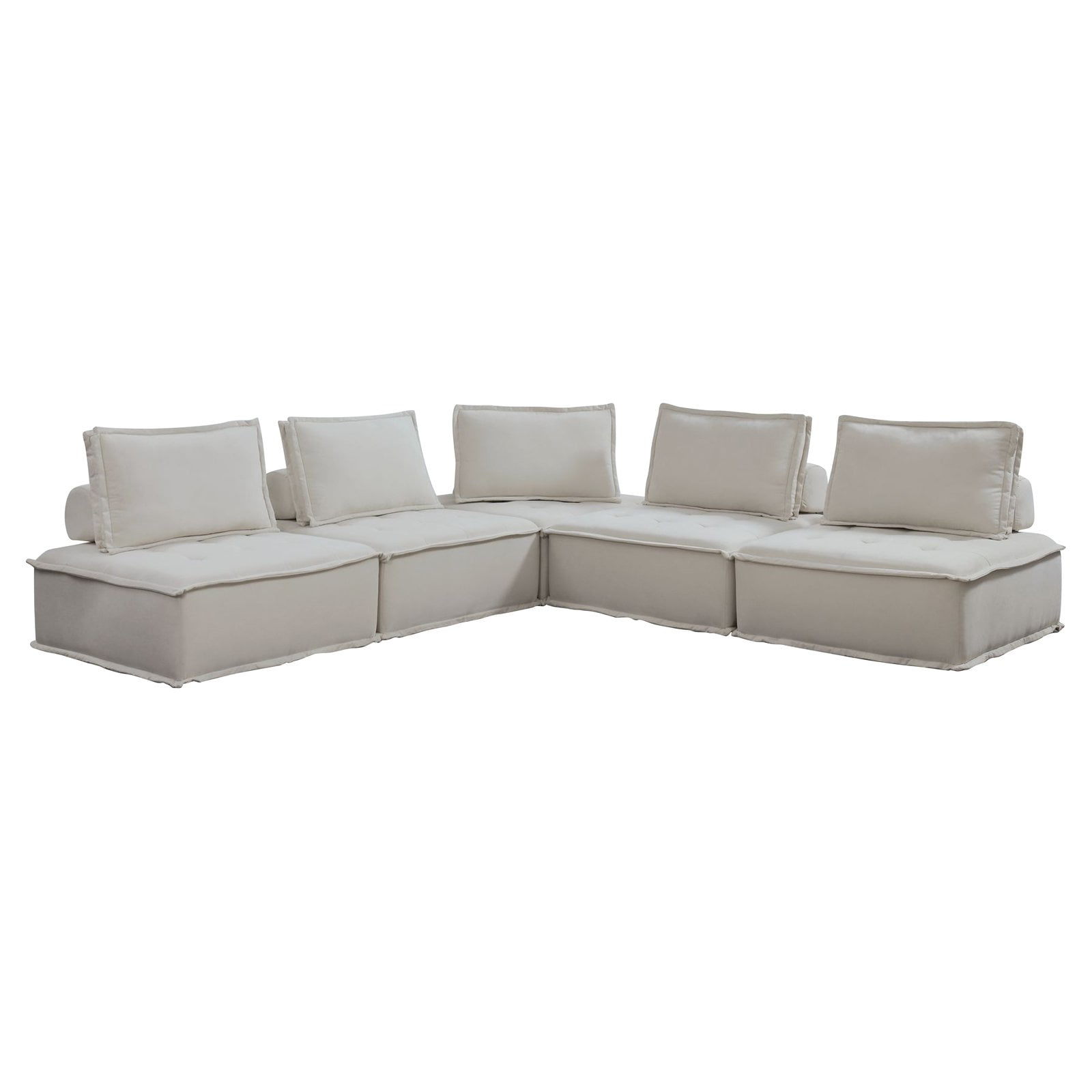 Picket House Furnishings Cube Modular Seating 5PC Sectional - Walmart.com