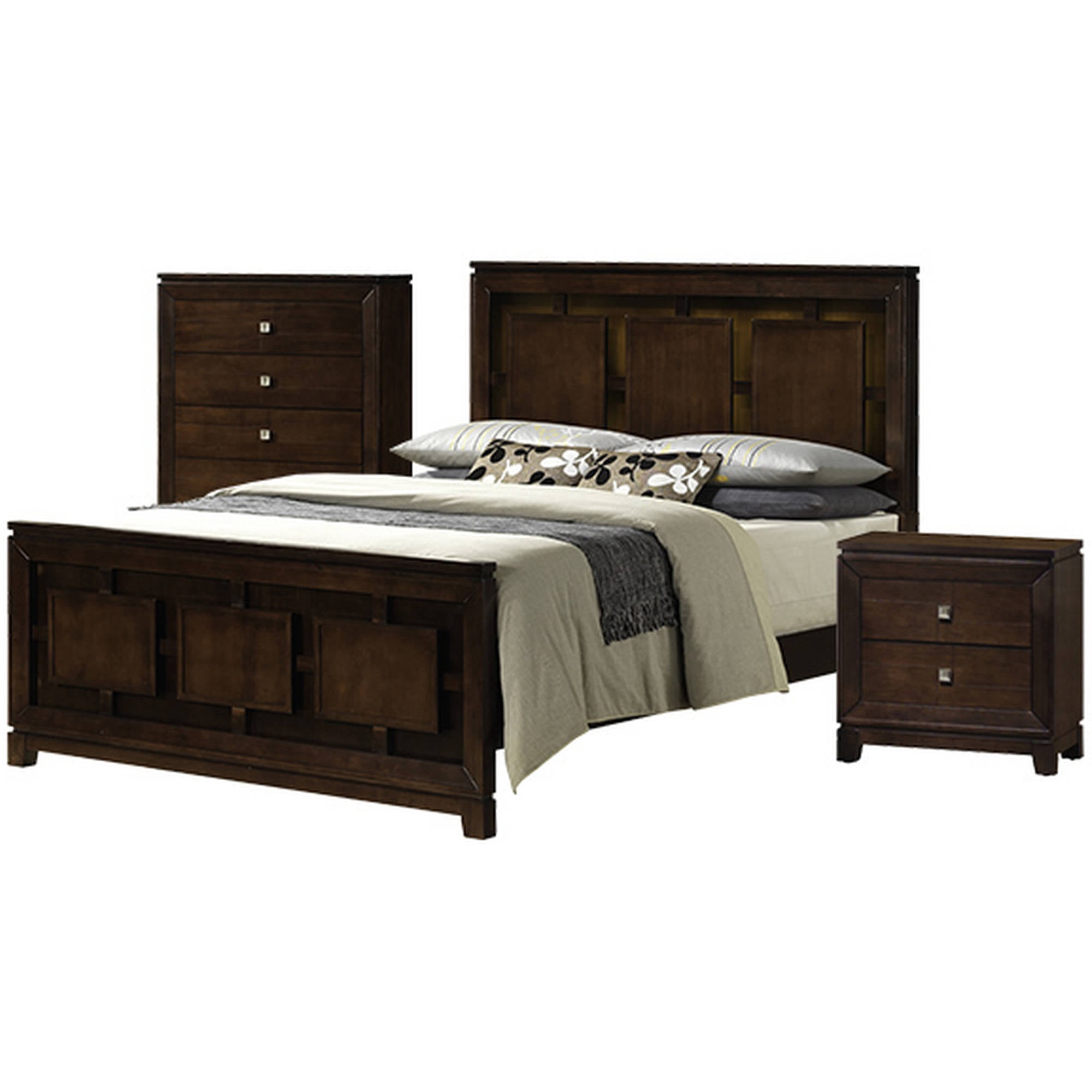 Picket House Furnishings Easton Queen Panel Bedroom Set - Cherry ...