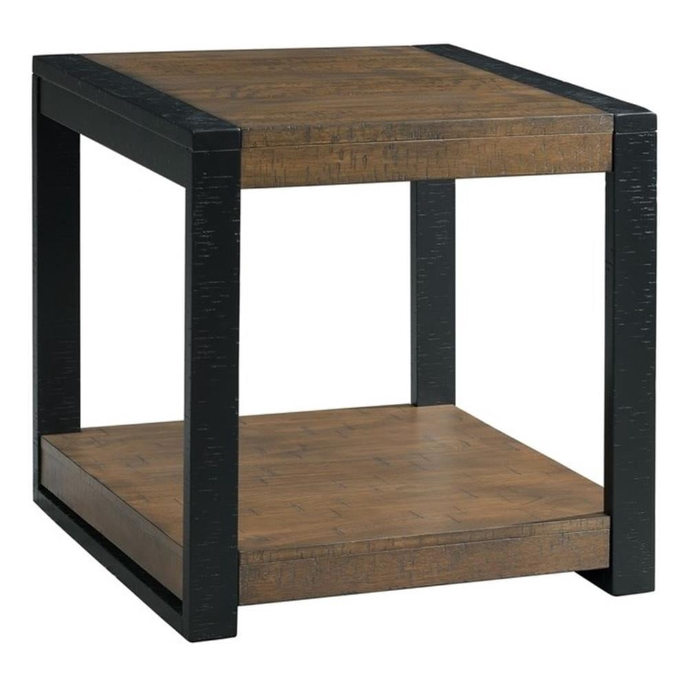 Picket House Furnishings Enrico Square End Table in Walnut - Walmart.com