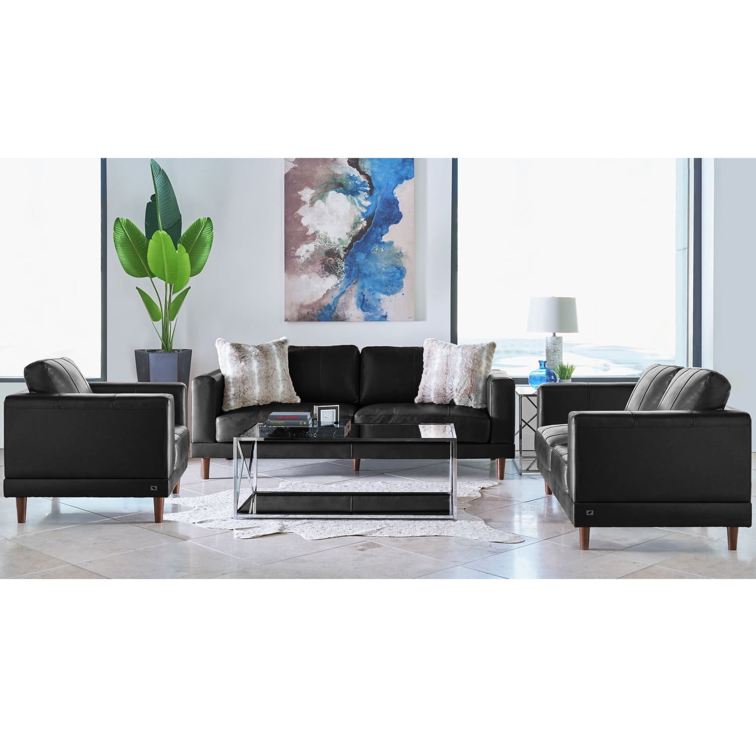 Picket House Furnishings Hanson 3PC Set in Fiero Black - Walmart.com