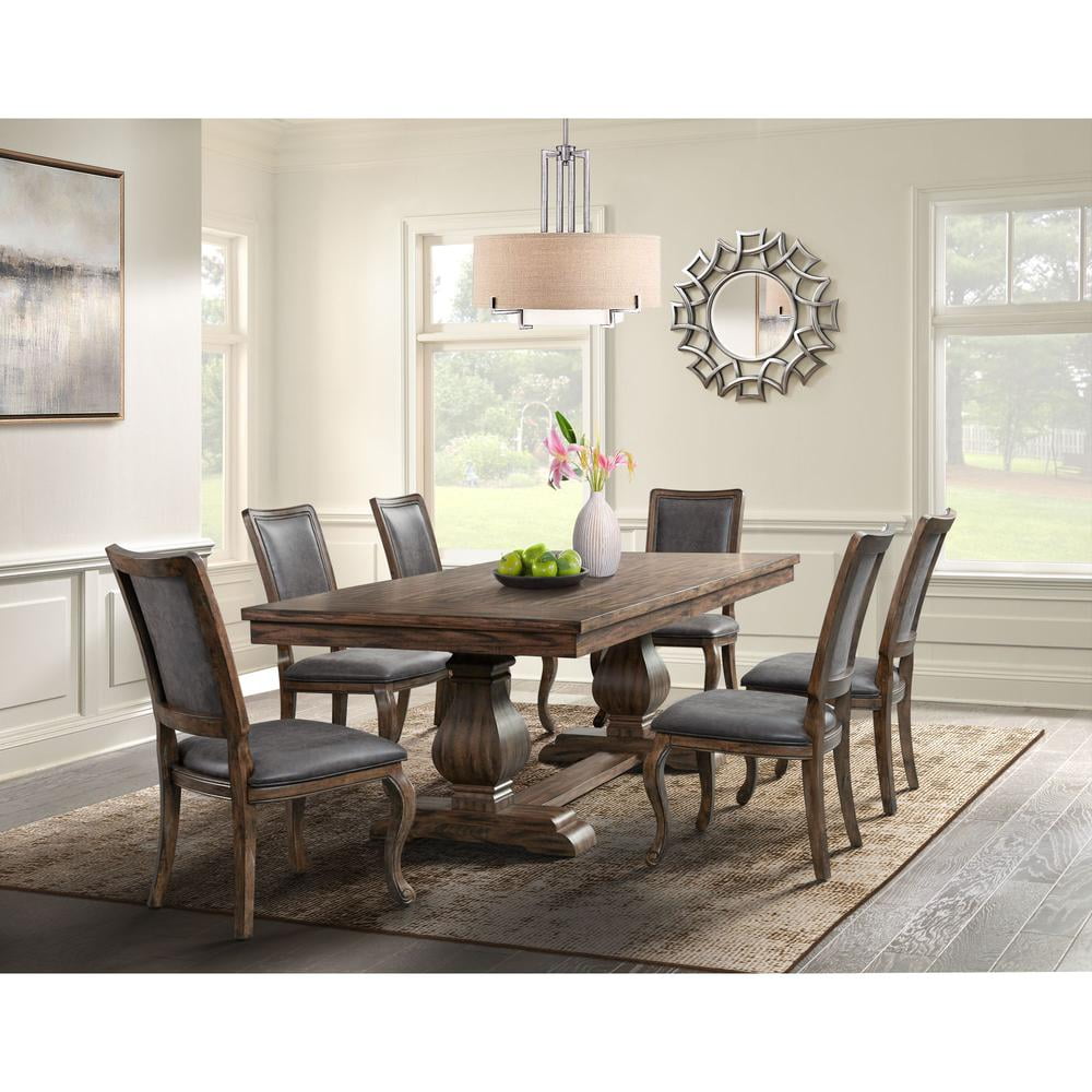 Picket House Furnishings Hayward 7PC Dining Set-Table and Six Chairs ...