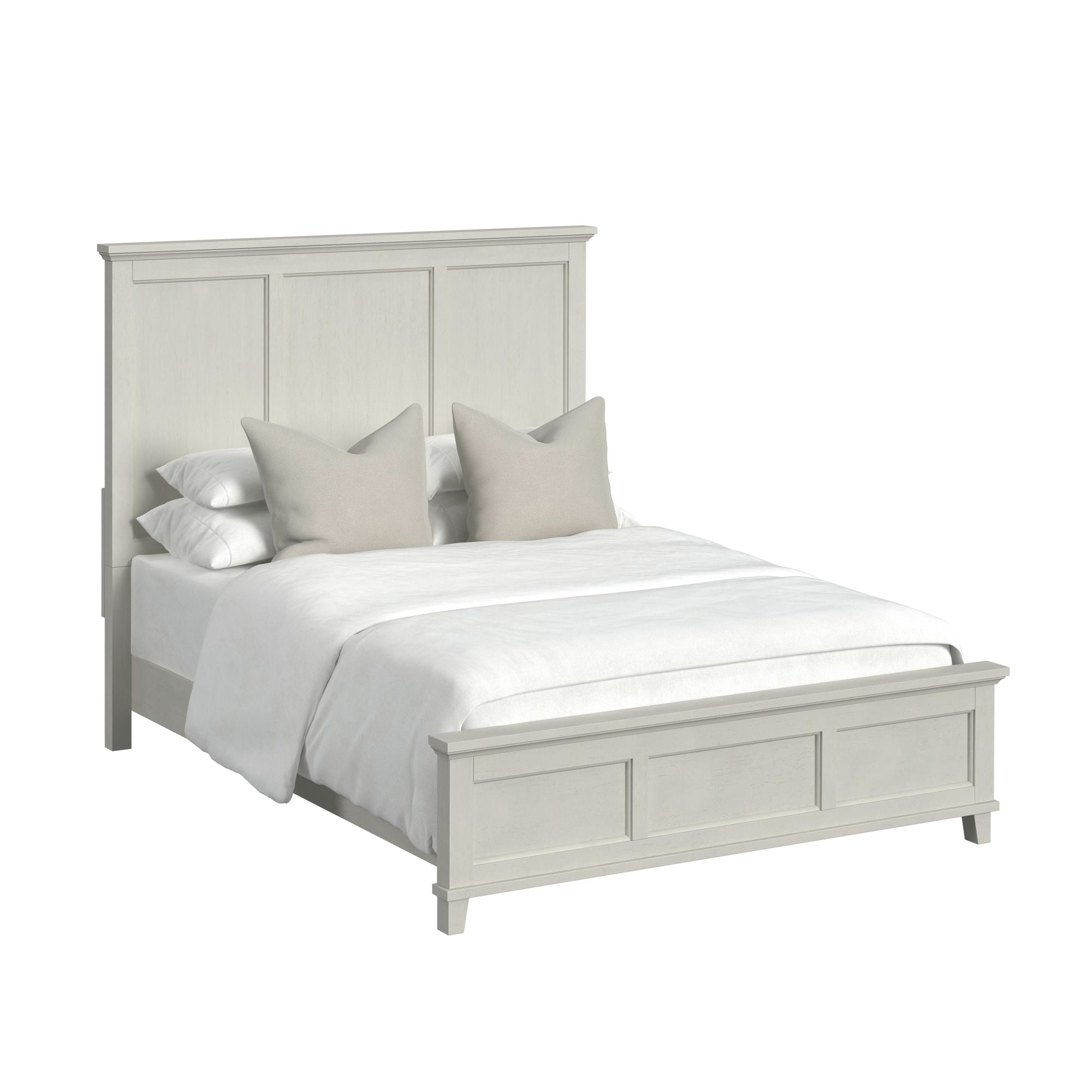 Henrik Queen Panel 3PC Bedroom Set in Ivory - Walmart.com