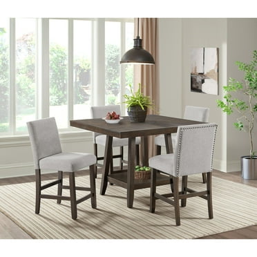 Picket House Furnishings Marcy Contemporary Tempered-Glass Round Dining ...