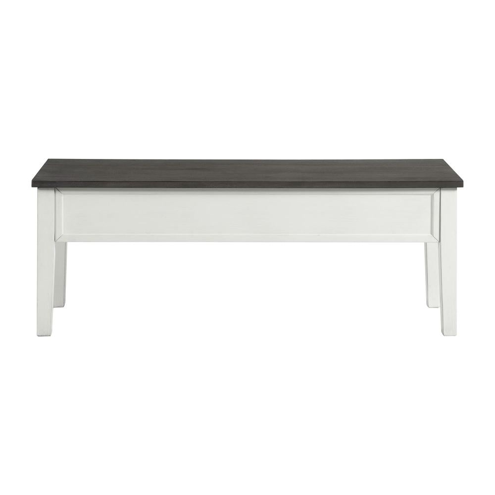 Picket House Furnishings Jamison Storage Dining Bench in Gray - Walmart.com
