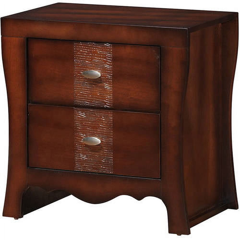 Picket House Furnishings Jansen Nightstand - Medium Espresso - Walmart.com