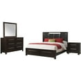 Picket House Furnishings Lydia Queen Platform Storage 4PC Bedroom Set ...