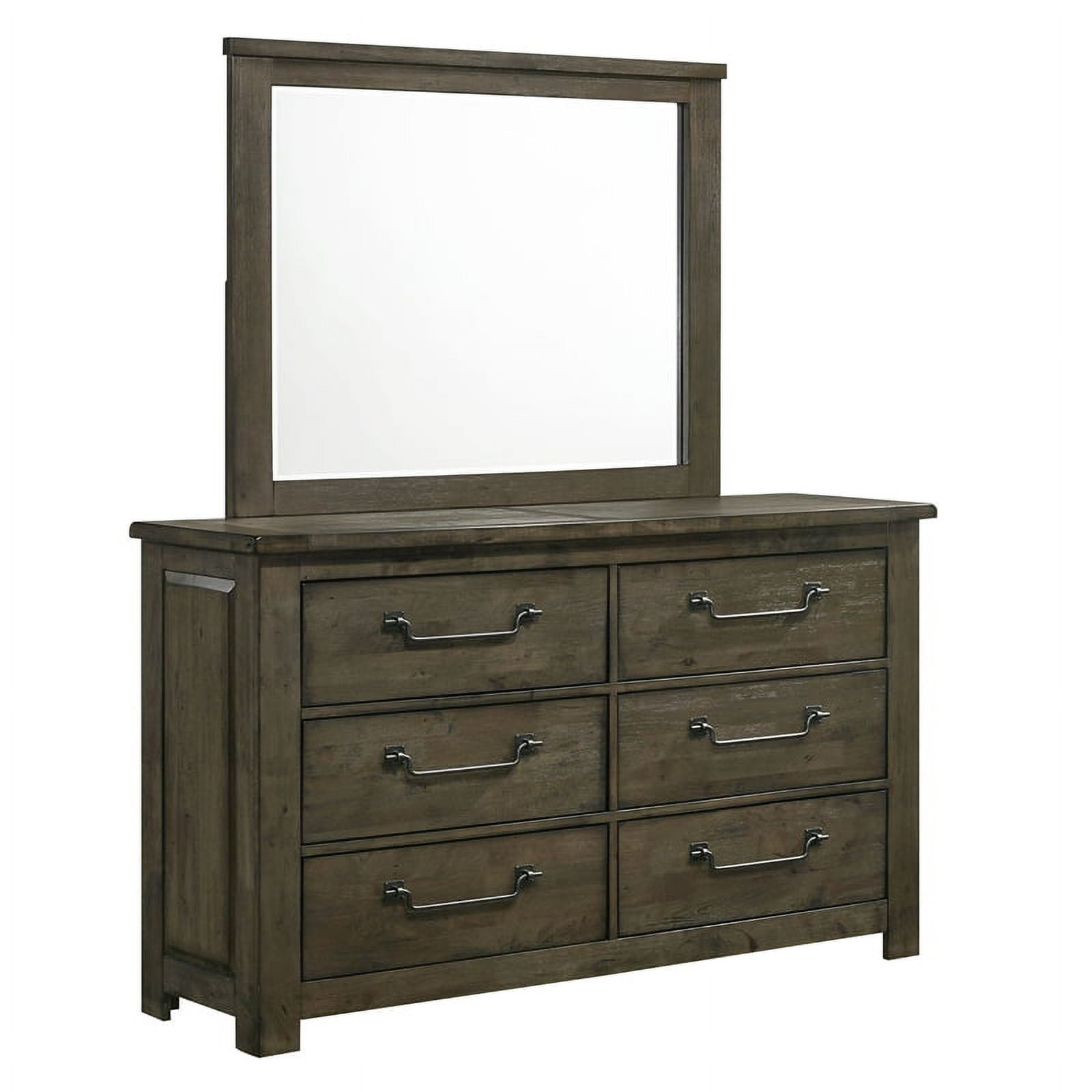 Picket House Furnishings Memphis 6-Drawer Dresser with Mirror Set in ...