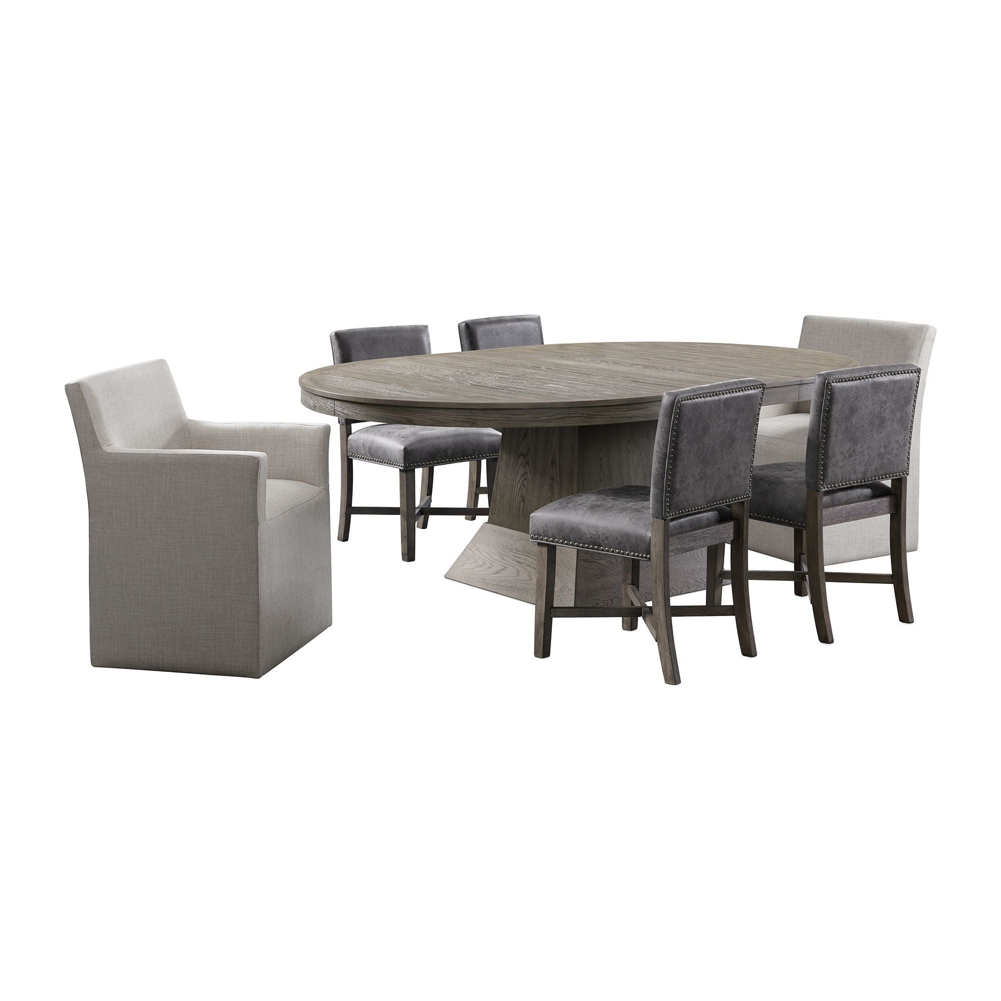 Picket House Furnishings Modesto 7PC Dining Set in Grey - Walmart.com