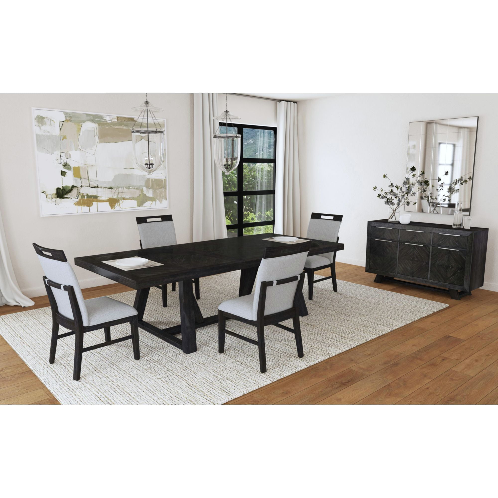 Picket House Furnishings Pinnacle Dining Table with 22" Leaf in ...