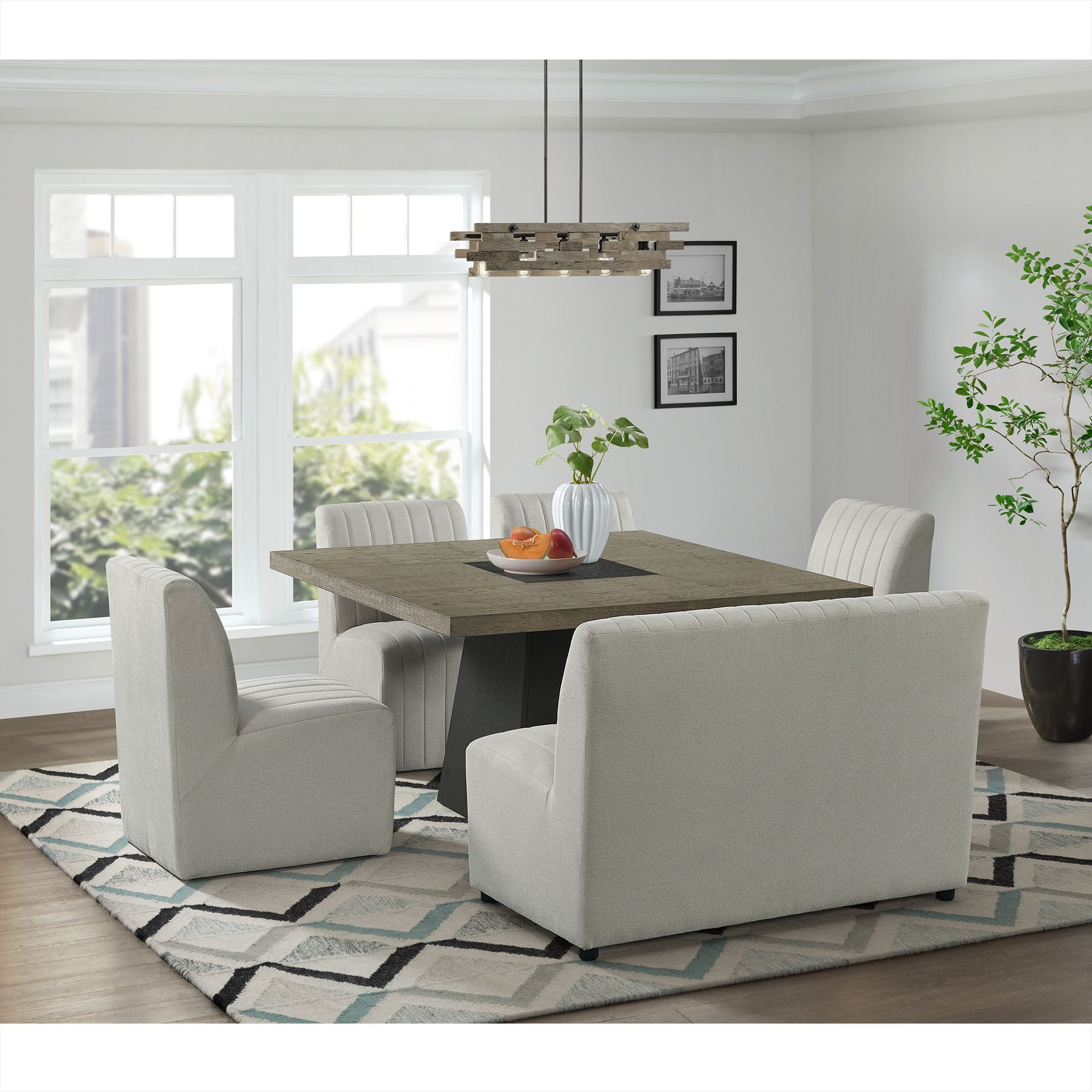 Picket House Furnishings Rizzo 6PC Standard Height Dining Set in Gray ...