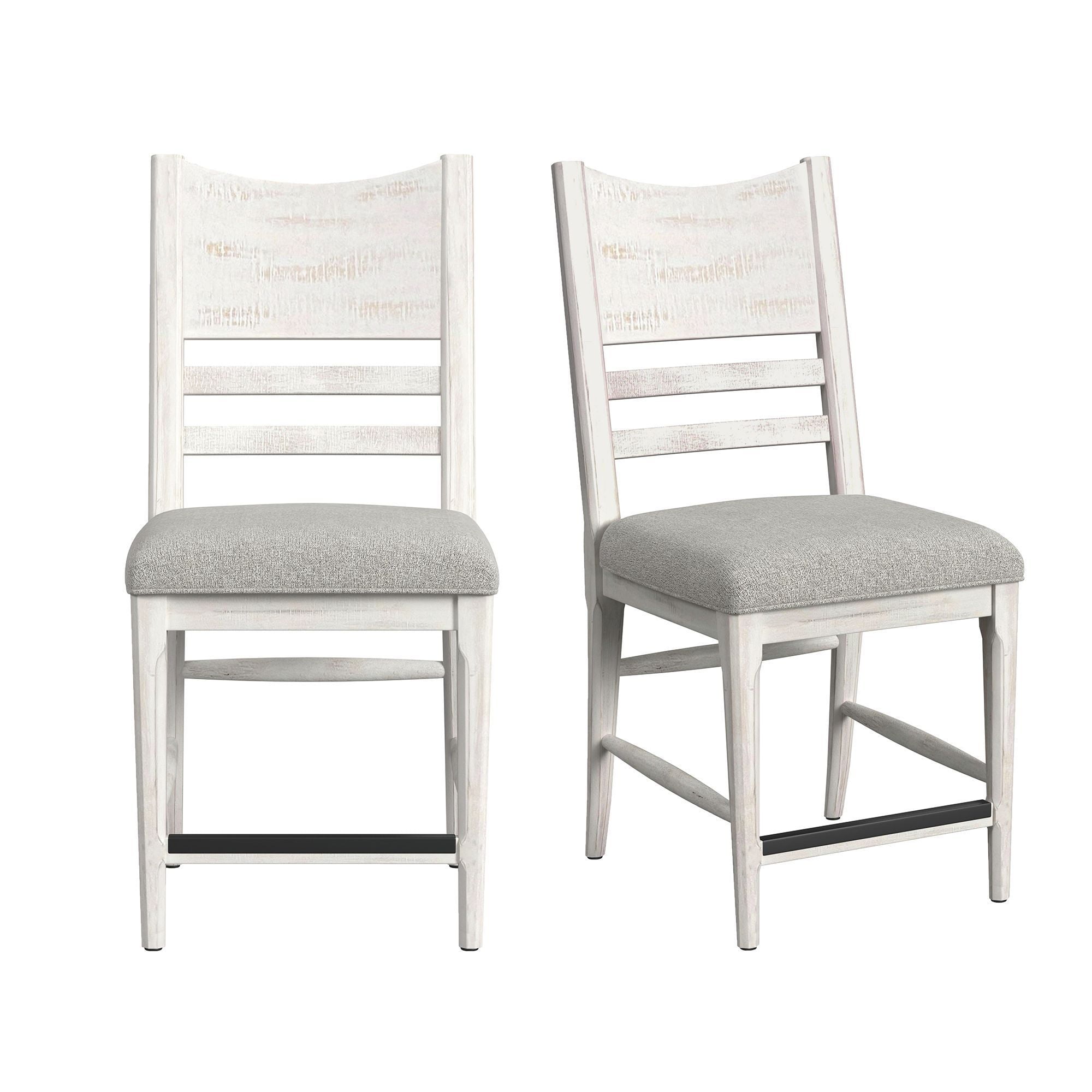 Picket House Furnishings Westwood Counter Side Chair Set in Rustic ...