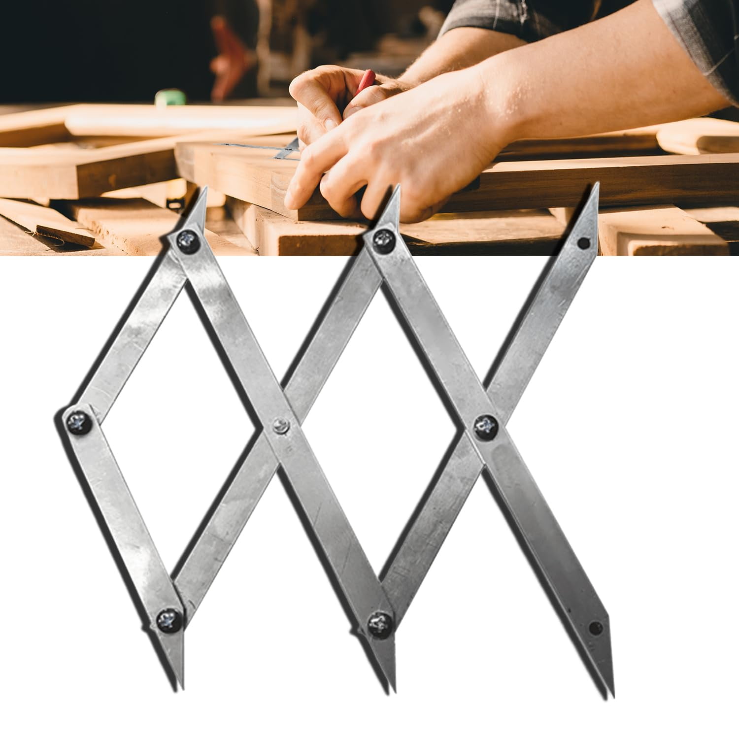 Picket Master Pro 3 Point Center Finder, Woodworking 3 Point Center ...