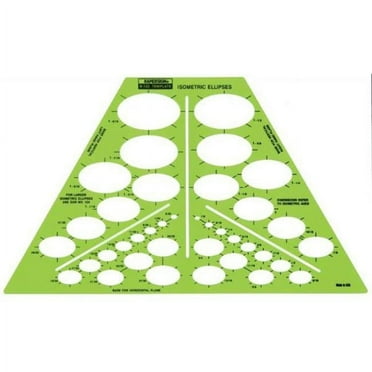 Pickett Combination Ellipse Master Template - Walmart.com