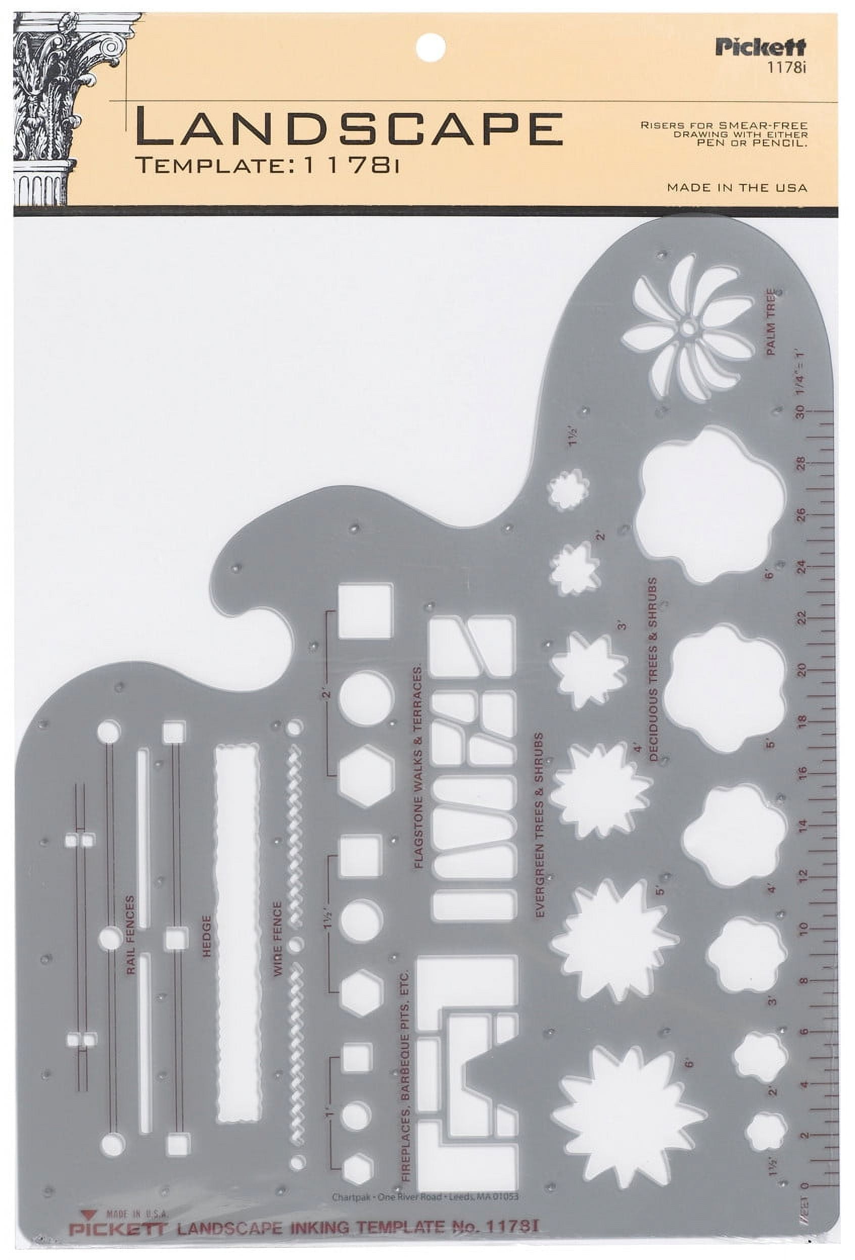 Pickett Landscaping Inking Template - Walmart.com