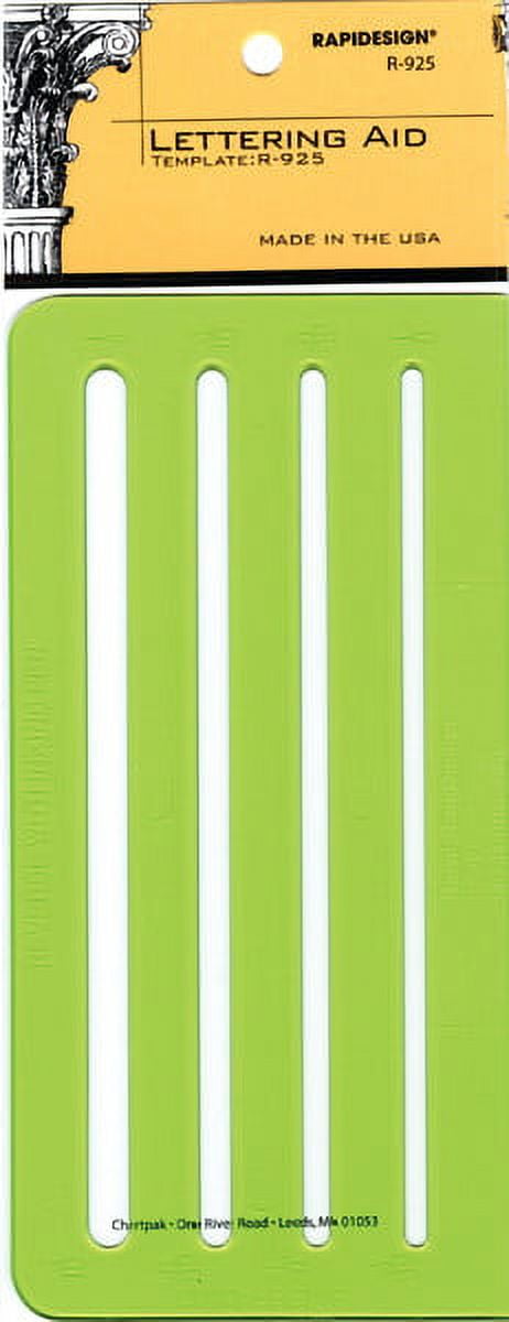 Pickett Lettering Aid Inking Template - Walmart.com