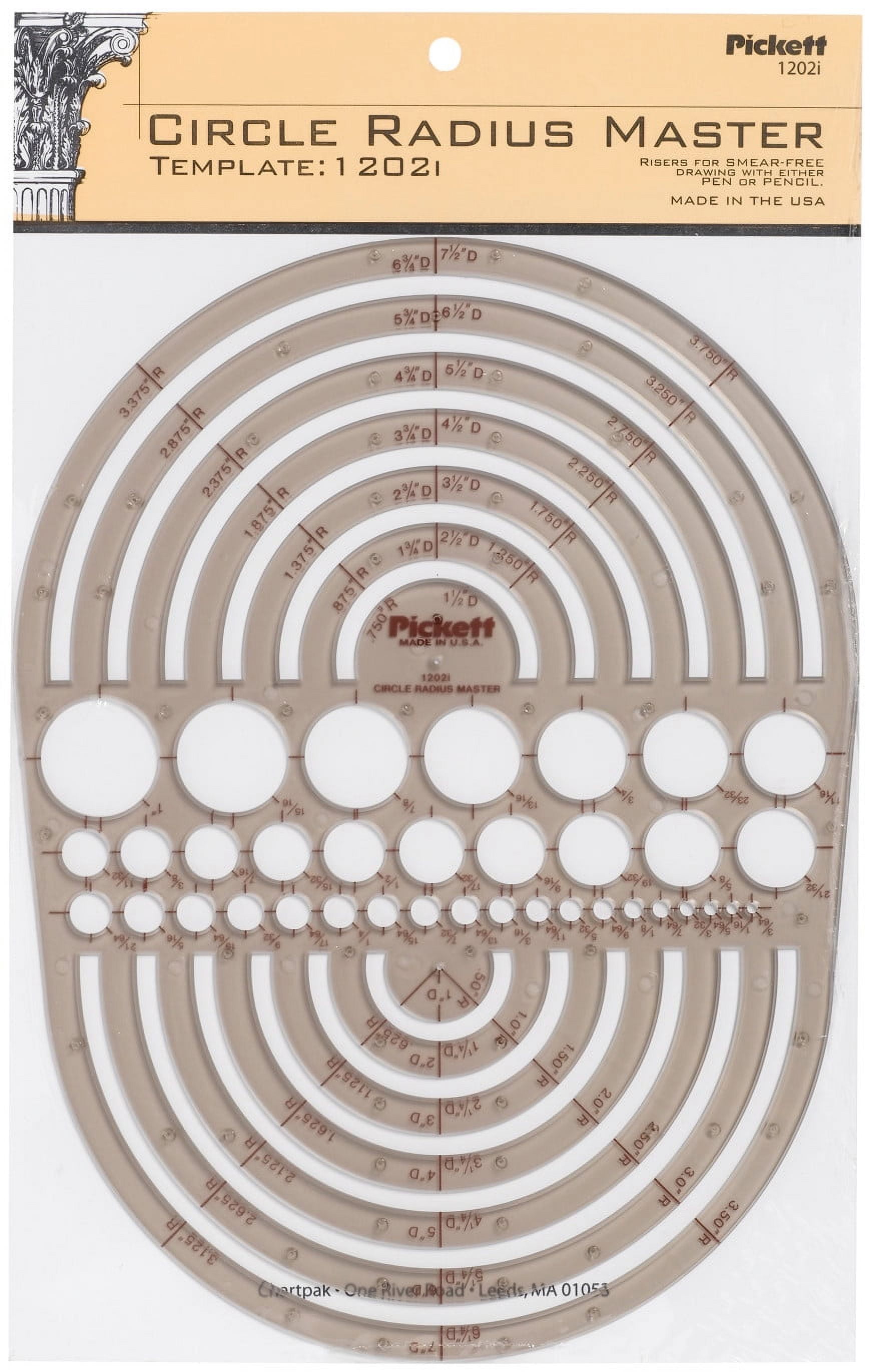 Pickett RapiDesign Circle Radius Master - Walmart.com