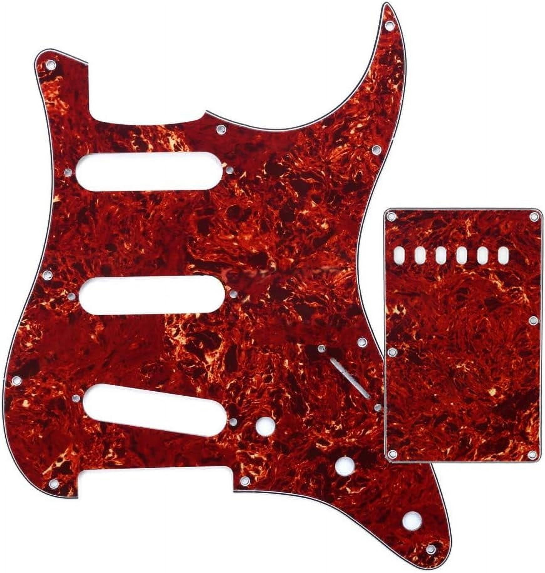 Pickguard and Backplate for ocaster SSS (Vinage Tortoise) - Walmart.com