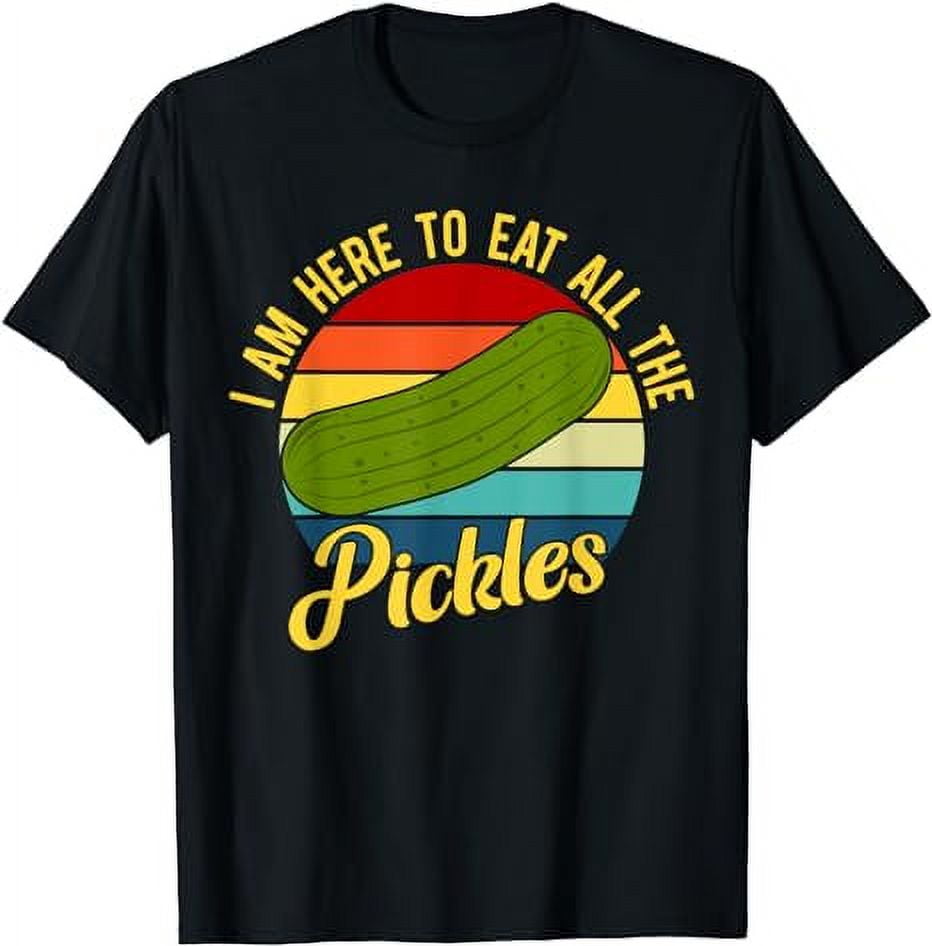 Pickle Bigfoot Pickles Vegan Pickle T-Shirt - Walmart.com