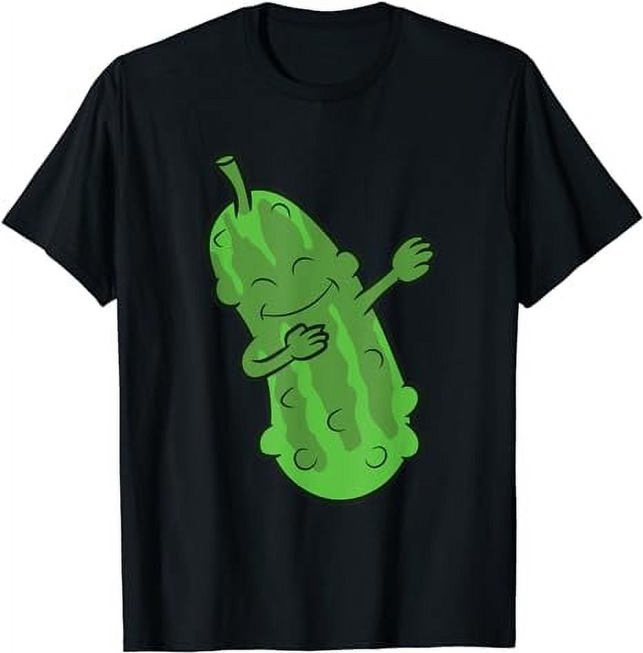 Pickle Dab Dancing Cucumber T-Shirt - Walmart.com