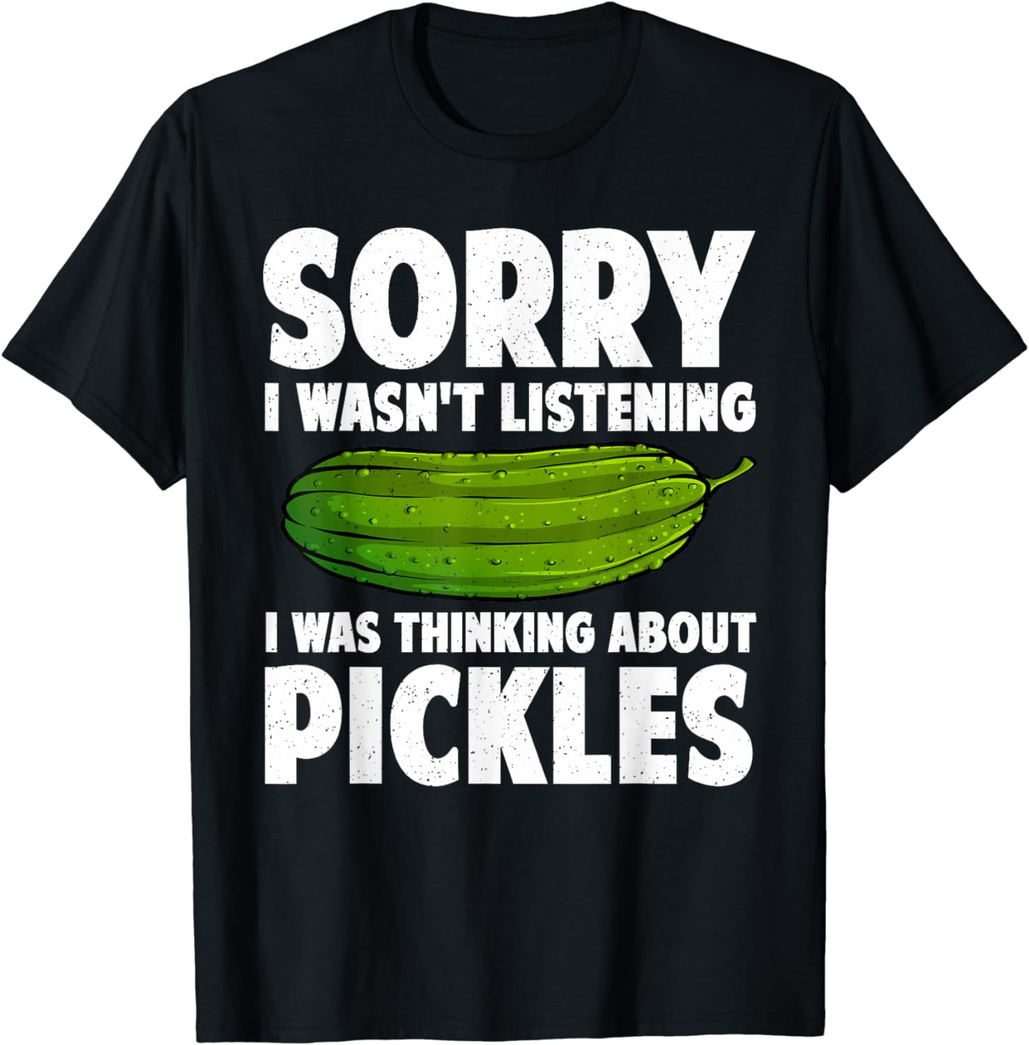 Pickle Design For Men Women Kids Cucumber Dill Pickle Lover T-Shirt ...