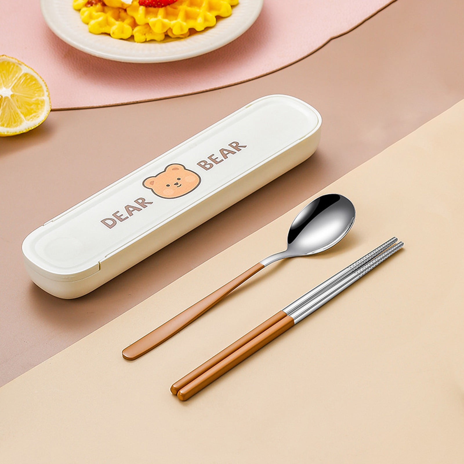 Pickle Forks 304 Stainless Steel Chopsticks Spoon Set Spoon Chopsticks ...