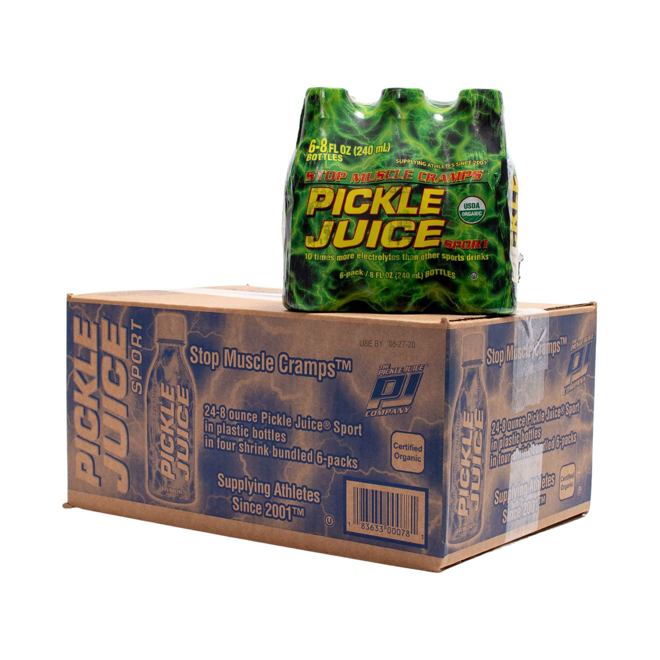 Free Shipping! Pickle Juice Sport Drink, 8 oz, 24 Ct, Electrolytes ...