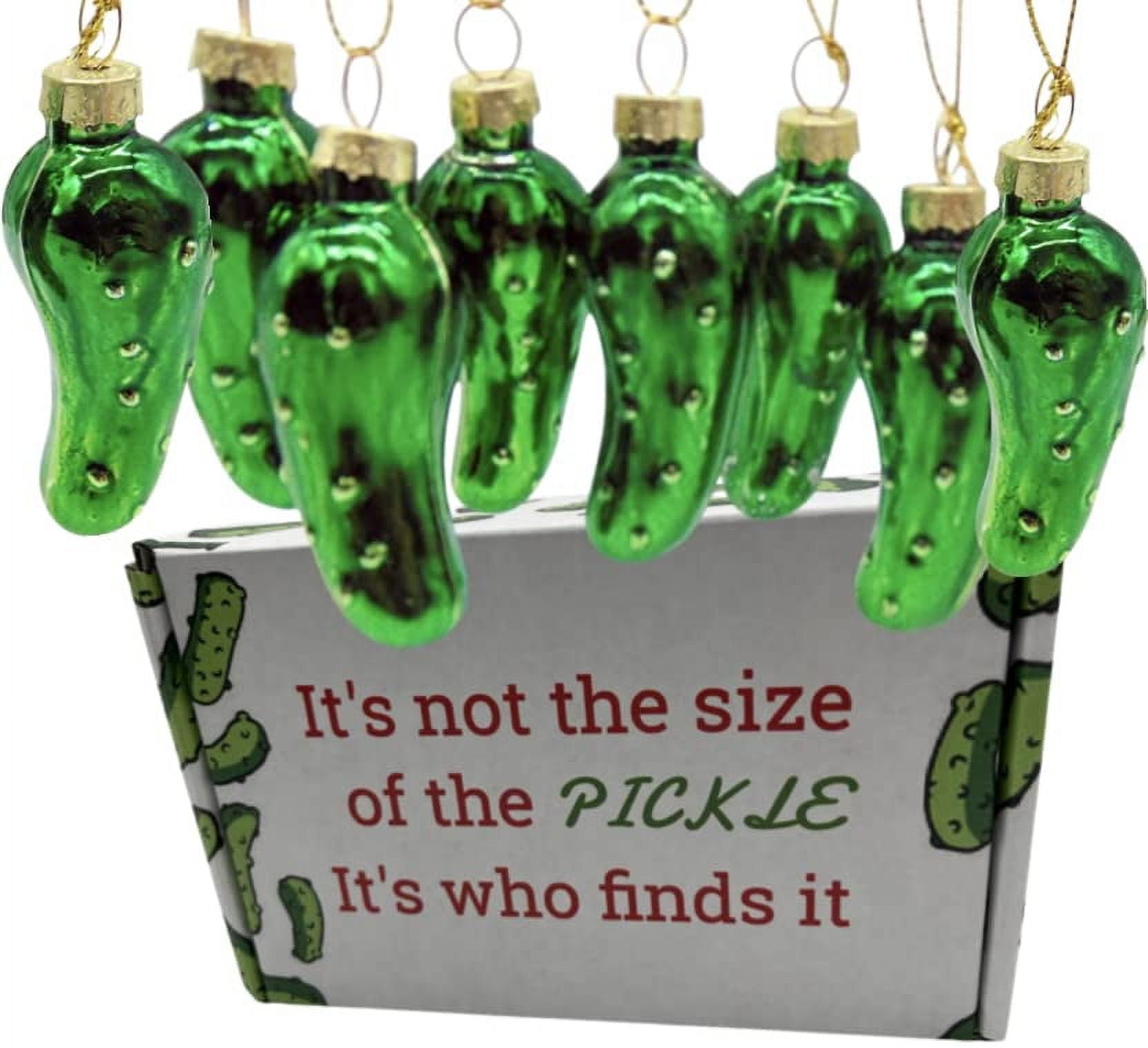 Pickle Ornament Bulk Pack DHF10 of Pickles Tree Decorations with Story ...