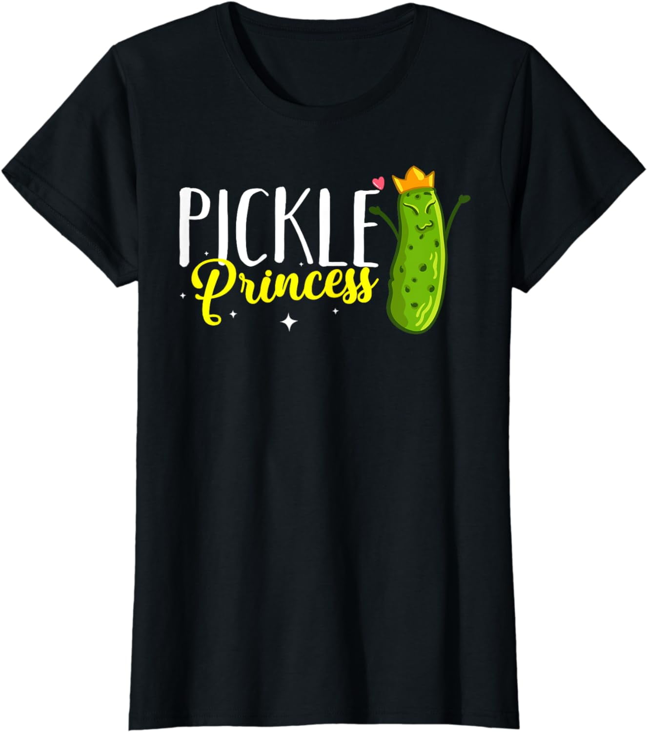 Pickle Princess Dill Pickle Cucumber T-Shirt - Walmart.com