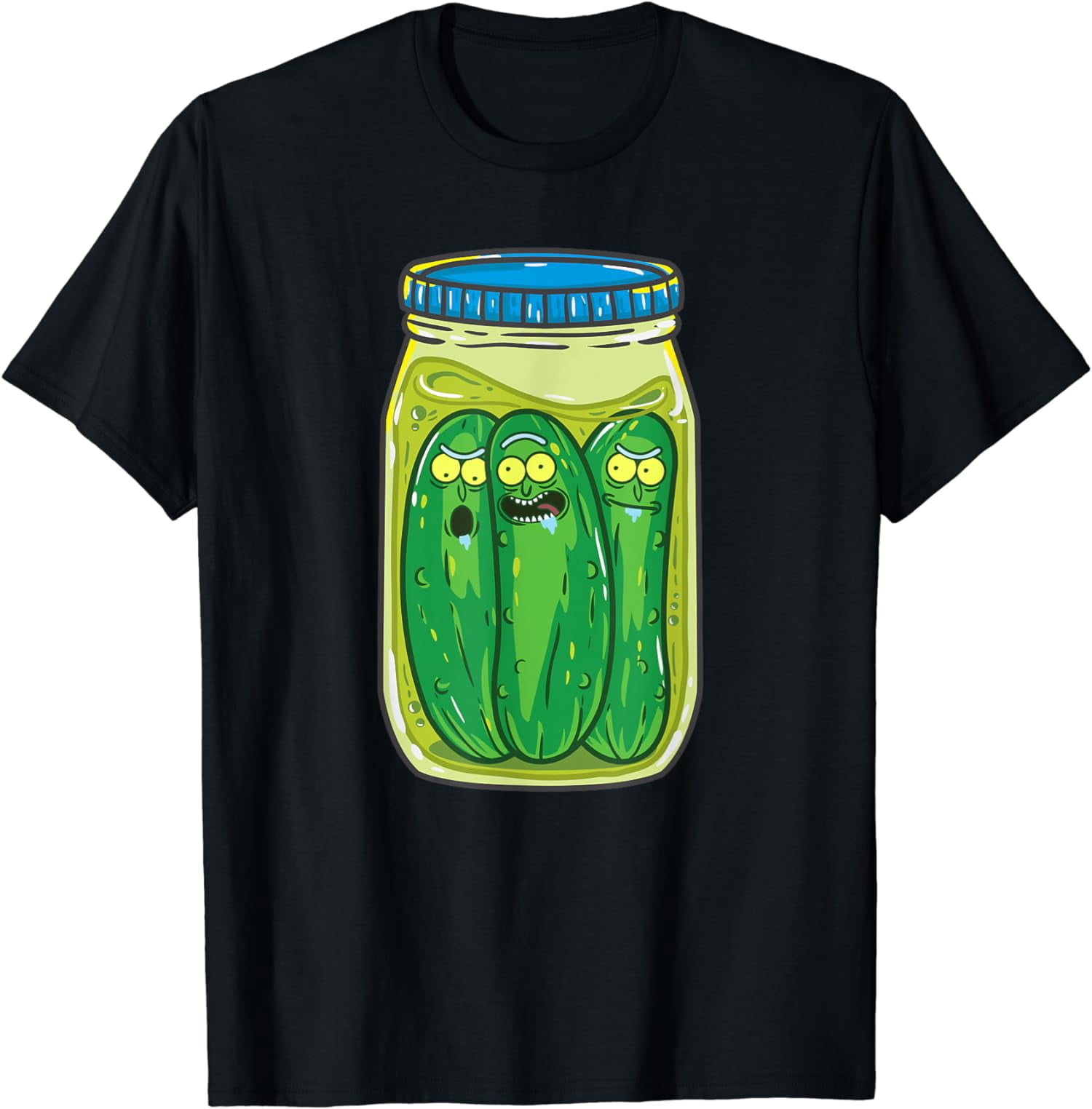 Pickle Rick Jar Rick & Morty Shirt - Walmart.com